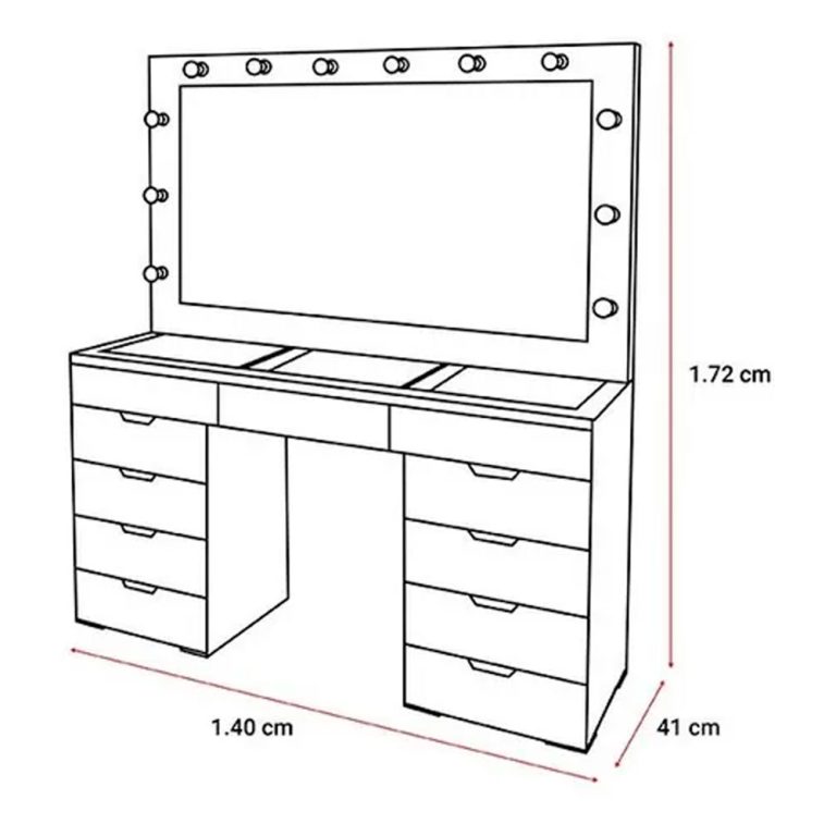 TOCADOR VANITY – Muebles Mobelo